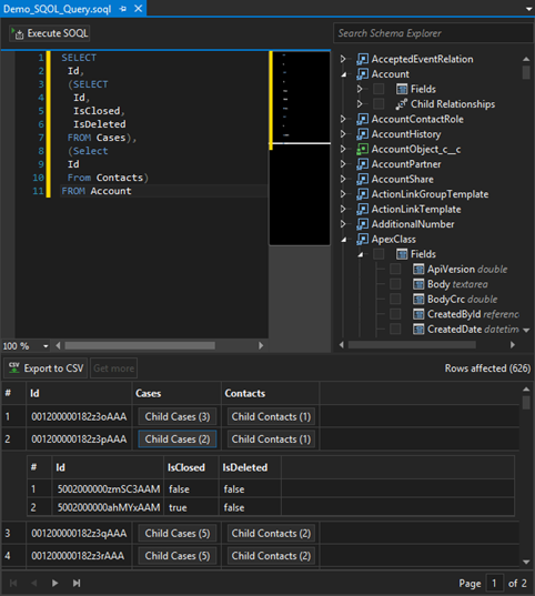 SOQL executor and Query Builder in Spire R8 | The Welkin Suite SOQL executor and Query Builder in Spire R8 | The Welkin Suite